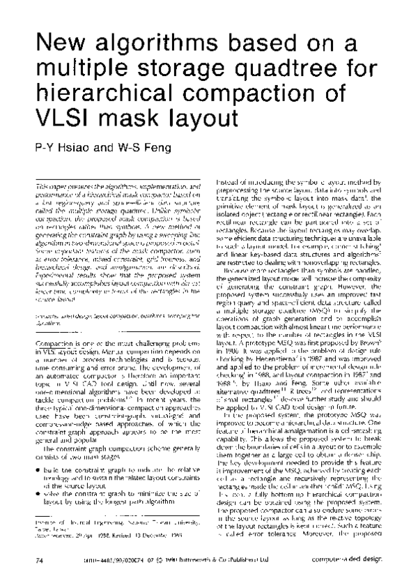 (PDF) New algorithms based on a multiple storage quadtree for hierarchical compaction of VLSI ...