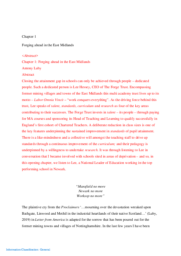 (PDF) Closing the Attainment Gap in Schools