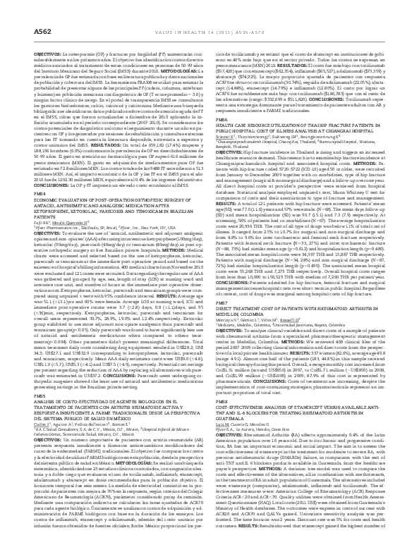 (PDF) PMS5 analisis De Costo-Efectividad De Agentes Biologicos En El ...