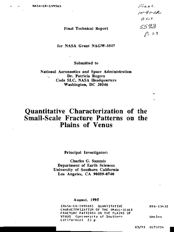 (PDF) Quantitative characterization of the small-scale fracture ...