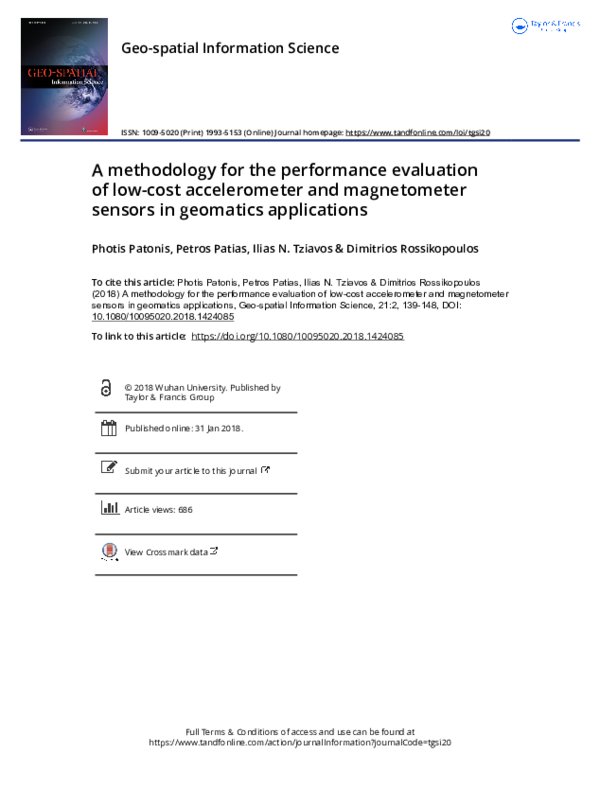 (PDF) A methodology for the performance evaluation of low-cost accelerometer and magnetometer ...