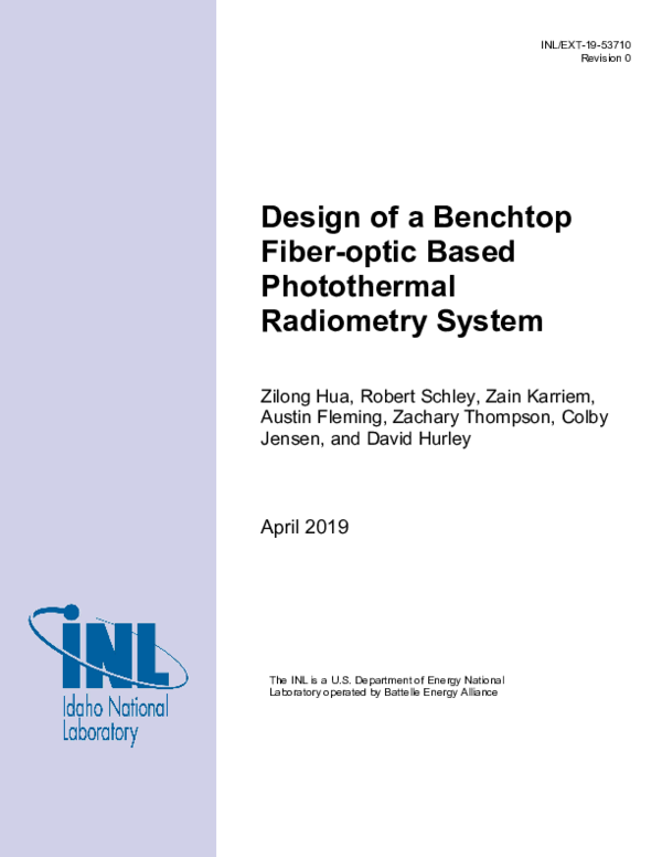 (PDF) Complete the Design of Benchtop Fiber-Optic Based Photo-Thermal ...