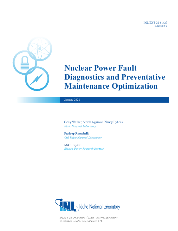 (PDF) Nuclear Power Fault Diagnostics and Preventative Maintenance ...