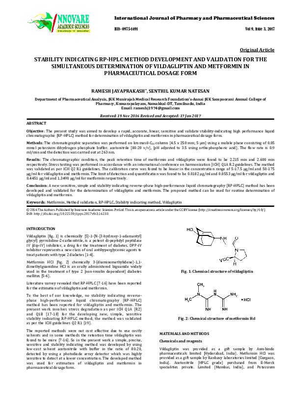 (PDF) STABILITY INDICATING RP-HPLC METHOD DEVELOPMENT AND VALIDATION FOR THE SIMULTANEOUS ...