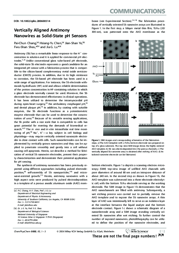 (PDF) Vertically Aligned Antimony Nanowires as Solid-State pH Sensors