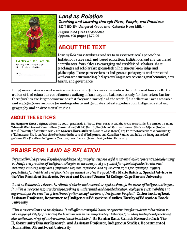 (PDF) Land As Relation