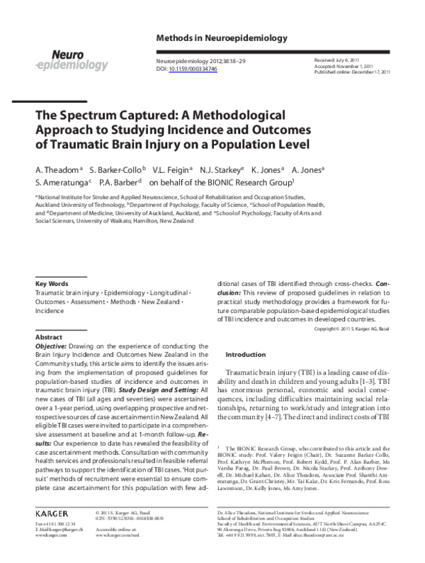 (PDF) The Spectrum Captured: A Methodological Approach to Studying ...
