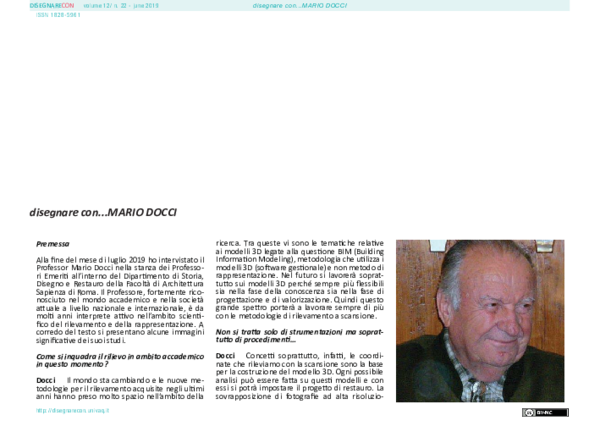 (PDF) Disegnare con...Mario Docci