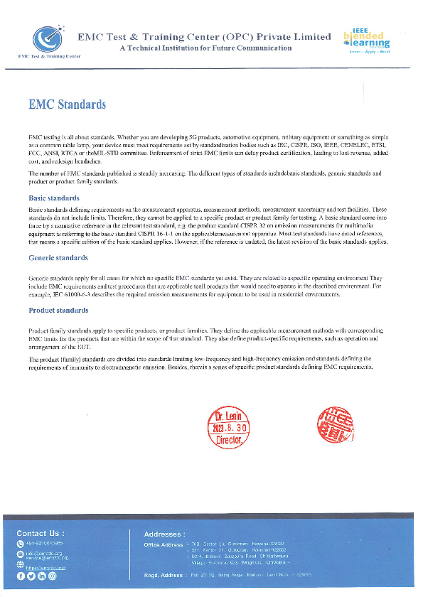 (PDF) Various EMC standards