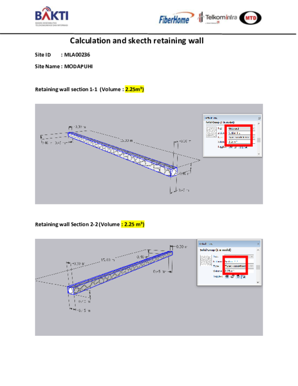 (PDF) CALCULATION RETAINING WALL MLA00236 MODAPUHI PT LUNAR 2