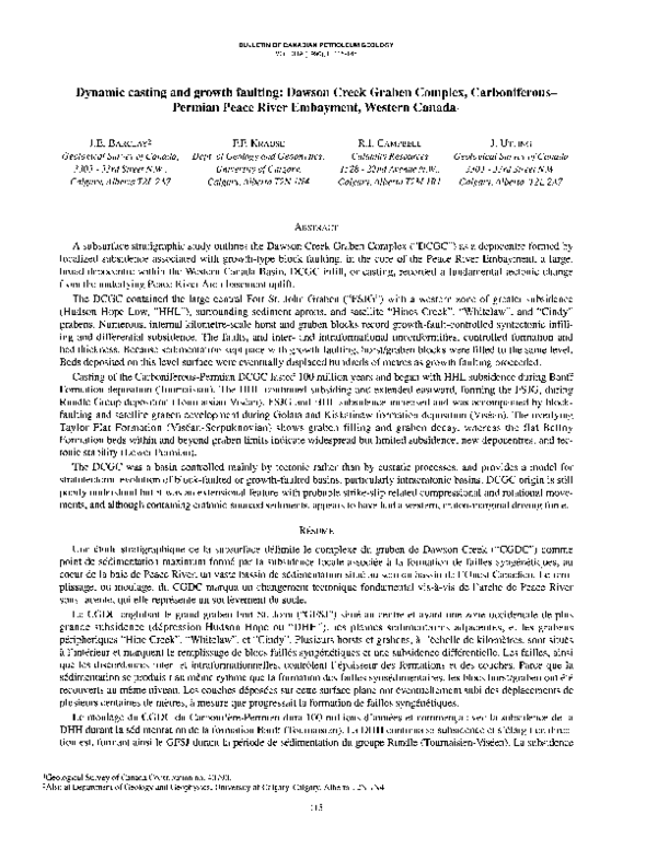 (PDF) Dynamic casting of a graben complex: Syn-sedimentary infill and ...