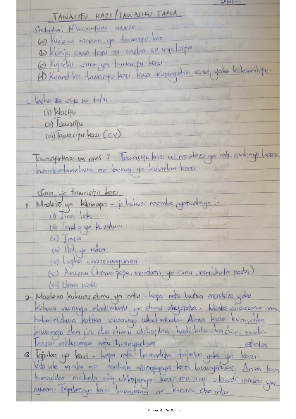 (PDF) Insha ya Tawasifu Kazi