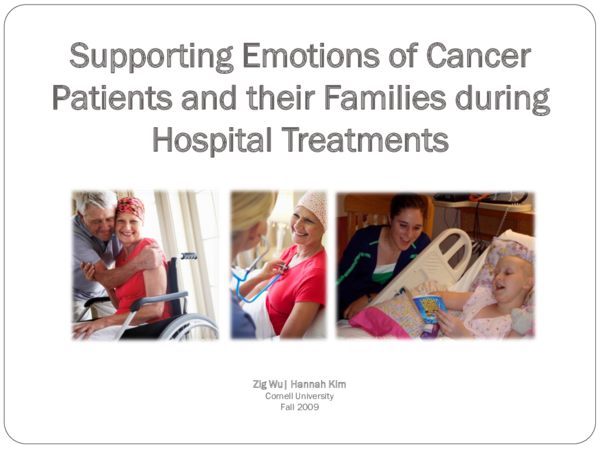(PDF) Supporting Emotions of Cancer Patients and their Families during ...
