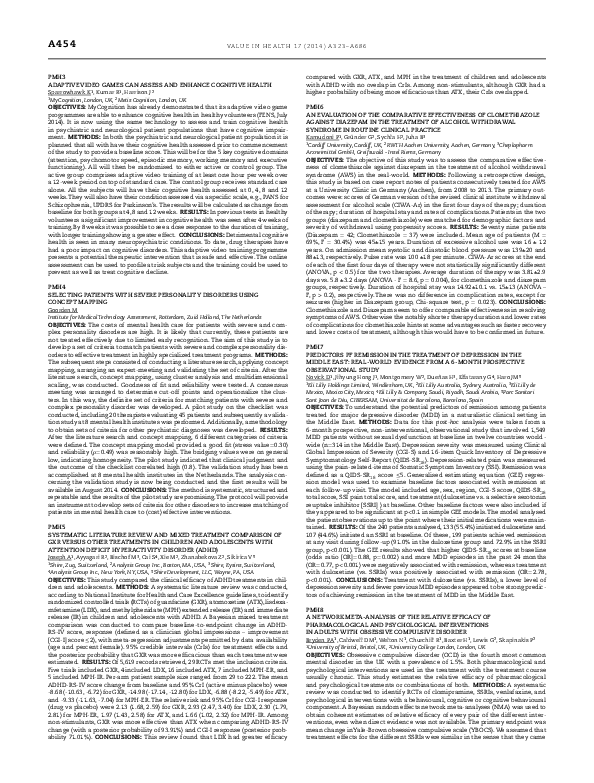 (PDF) Selecting Patients with Severe Personality Disorders using ...