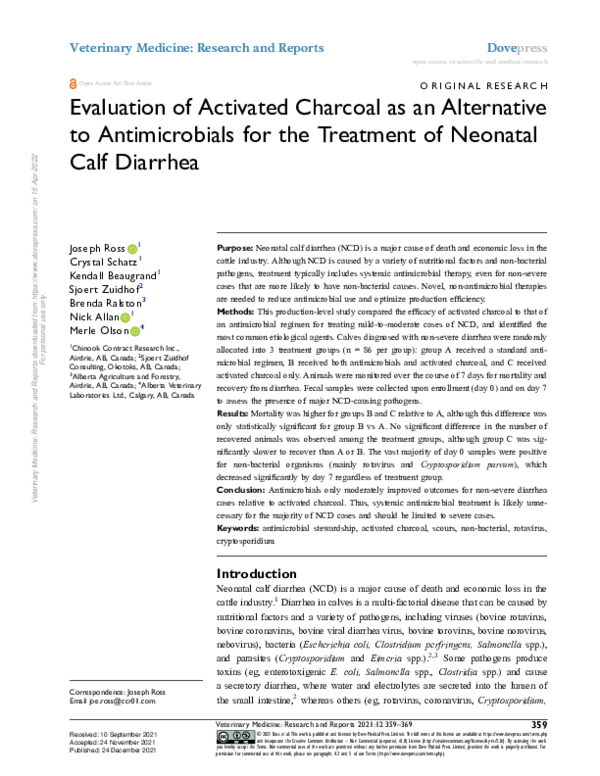 (PDF) Evaluation of Activated Charcoal as an Alternative to ...