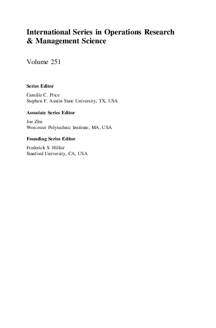 (PDF) Sensitivity Analysis