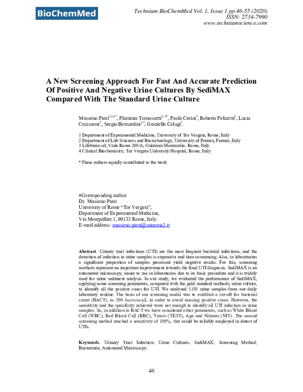 (PDF) A New Screening Approach For Fast And Accurate Prediction Of ...