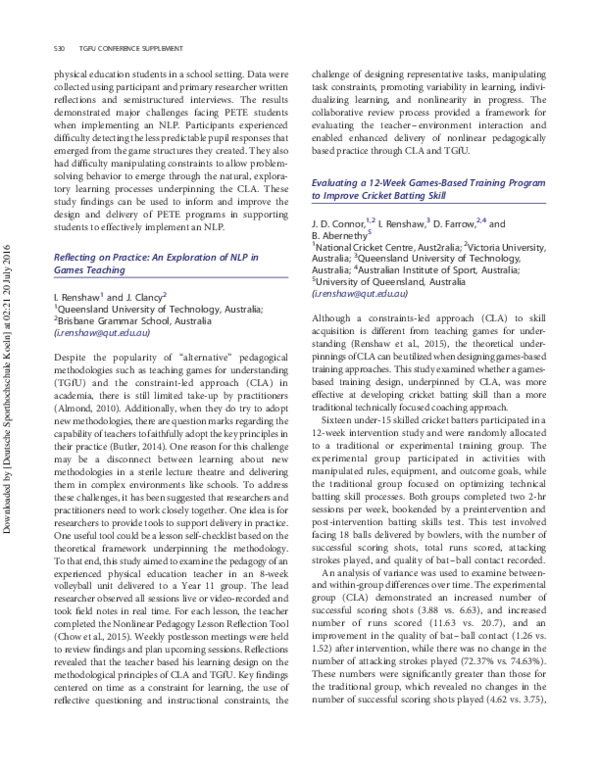 (PDF) Game-Centered Approaches: Different Perspectives, Same Goals ...