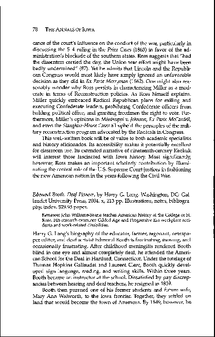 (PDF) Edmund Booth: Deaf Pioneer