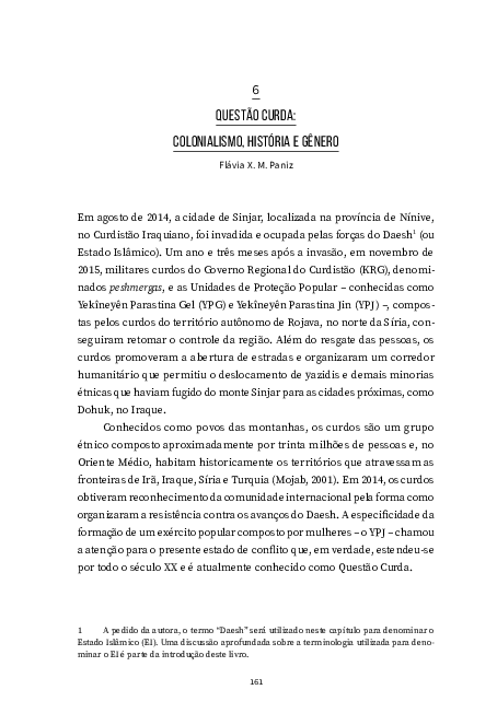 (PDF) Questão curda: colonialismo, história e gênero Kurdish Question ...