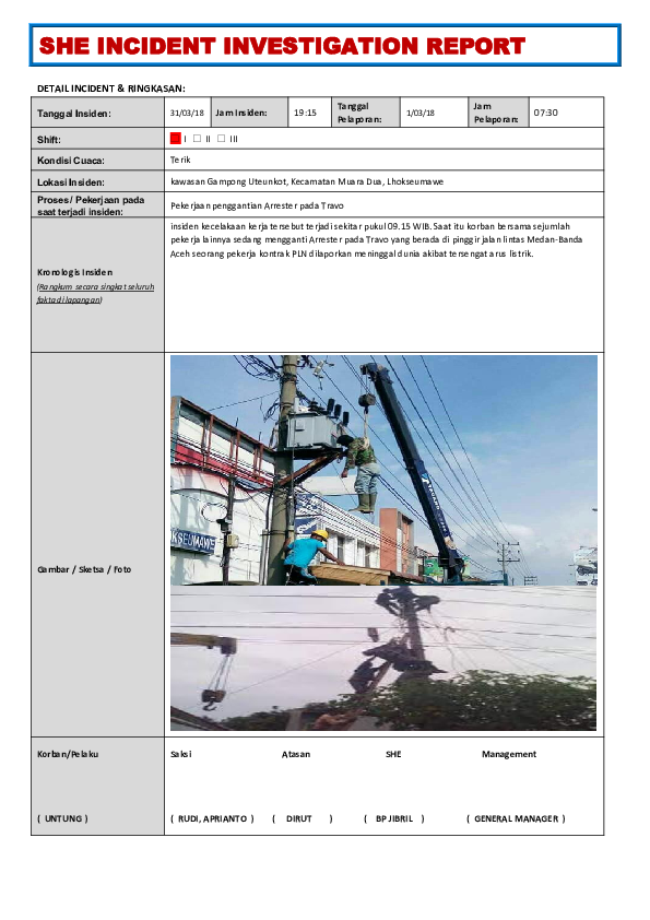 (PDF) SHE INCIDENT INVESTIGATION REPORT