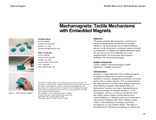 (PDF) Mechamagnets