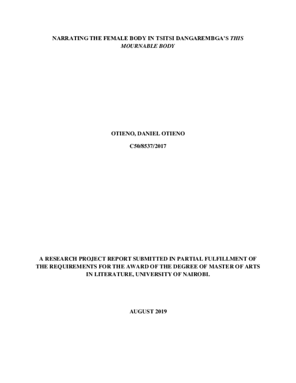 (PDF) Daniel Otieno MA Thesis August 2019