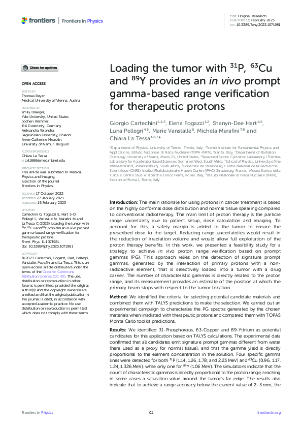 (PDF) Loading the tumor with 31P, 63Cu and 89Y provides an in vivo ...