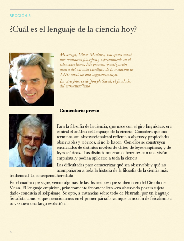 (PDF) Cuál es el lenguaje de la ciencia hoy