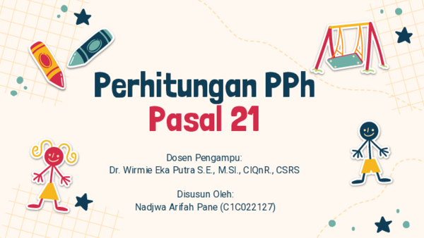 (PDF) PPT Perhitungan PPh Pasal 21