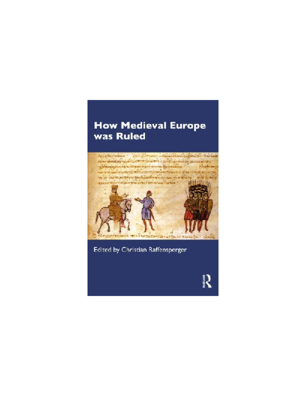 (PDF) How Medieval Europe was Ruled