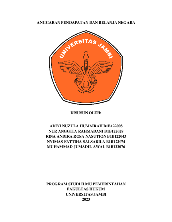 (PDF) ANGGARAN PENDAPATAN DAN BELANJA NEGARA