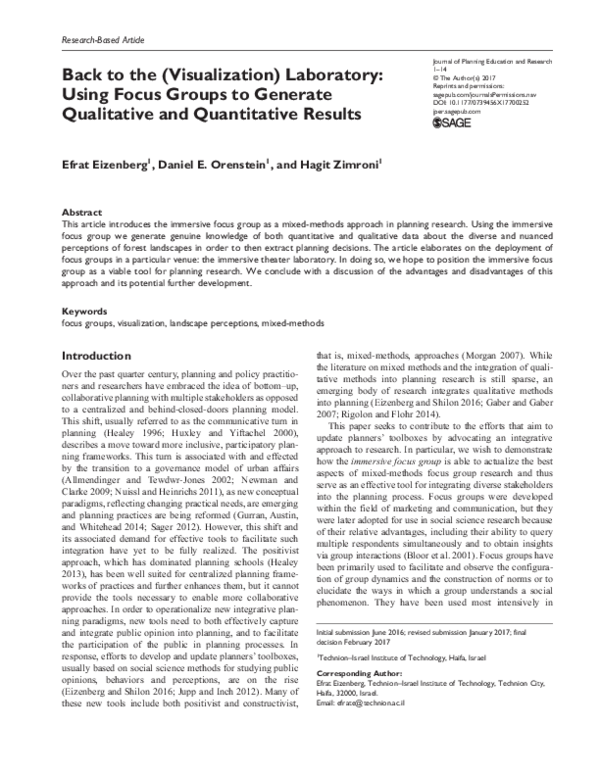 (PDF) Back to the (Visualization) Laboratory