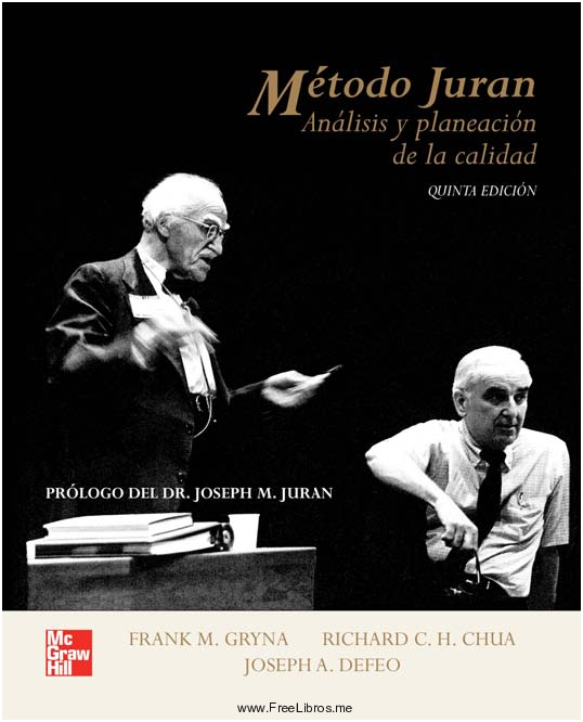 (PDF) Metodo juran análisis y planeación de la calidad juran 5ta (1)