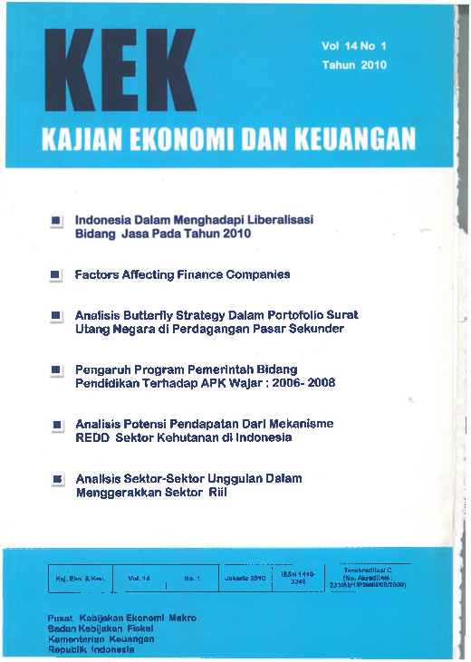 (PDF) Indonesia Dalam Menghadapi Liberalisasi Bidang Jasa Pada Tahun 2010