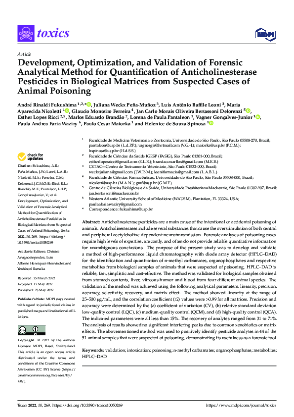 (PDF) Development, Optimization, and Validation of Forensic Analytical Method for Quantification ...