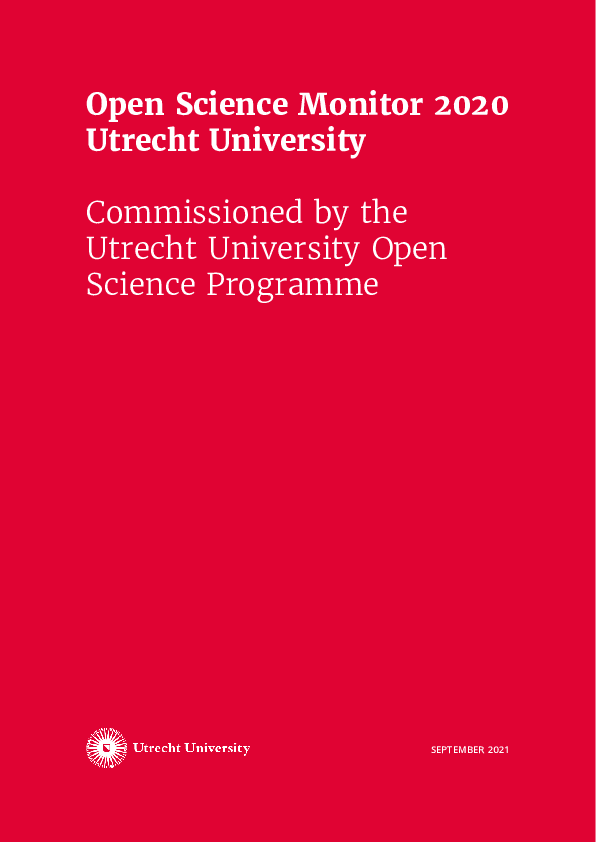 (PDF) Open Science Monitor 2020