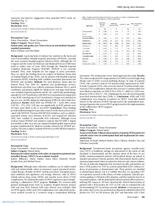 (PDF) Patient safety and quality care: Time to focus on nonventilator ...