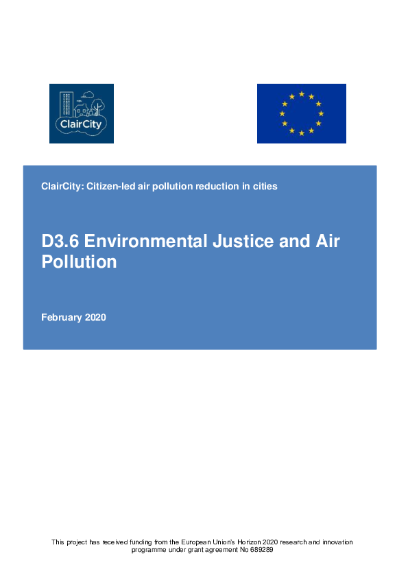 (PDF) D3.6 Environmental justice report