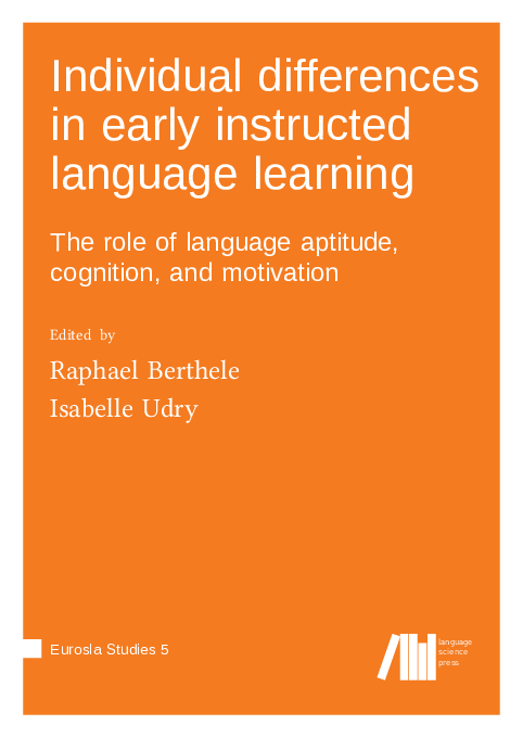 (PDF) Individual differences in early instructed language learning: The ...