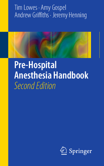 (PDF) Pre-Hospital Anesthesia Handbook