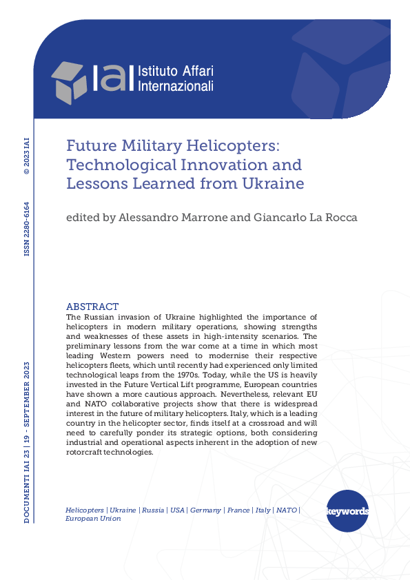 (PDF) Future Military Helicopters: Technological Innovation and Lessons ...
