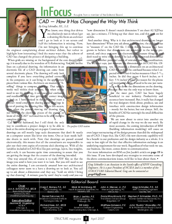 (PDF) CAD — How It Has Changed the Way We Think