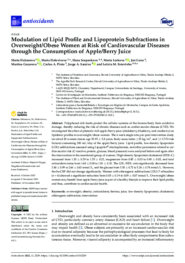 (PDF) Modulation of Lipid Profile and Lipoprotein Subfractions in ...