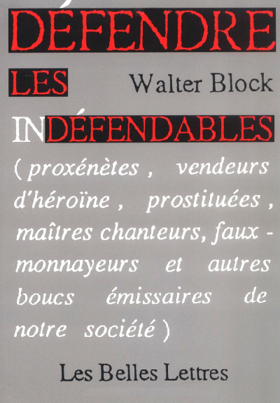 (PDF) Défendre les indéfendables - Walter Block