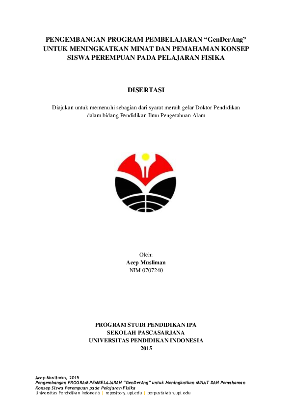 (PDF) PENGEMBANGAN PROGRAM PEMBELAJARAN “GenDerAng” UNTUK MENINGKATKAN ...