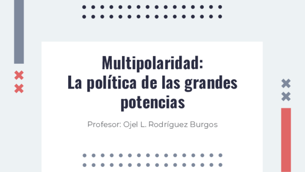 (PDF) Multipolaridad: La política de las grandes potencias