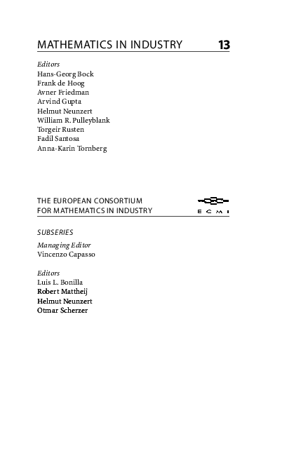 Pdf Model Order Reduction Theory Research Aspects And Applications