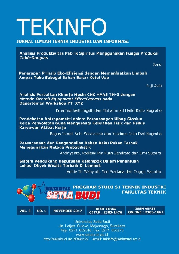 (PDF) Analisis Perbaikan Kinerja Mesin CNC HAAS TM-3 dengan Metode ...