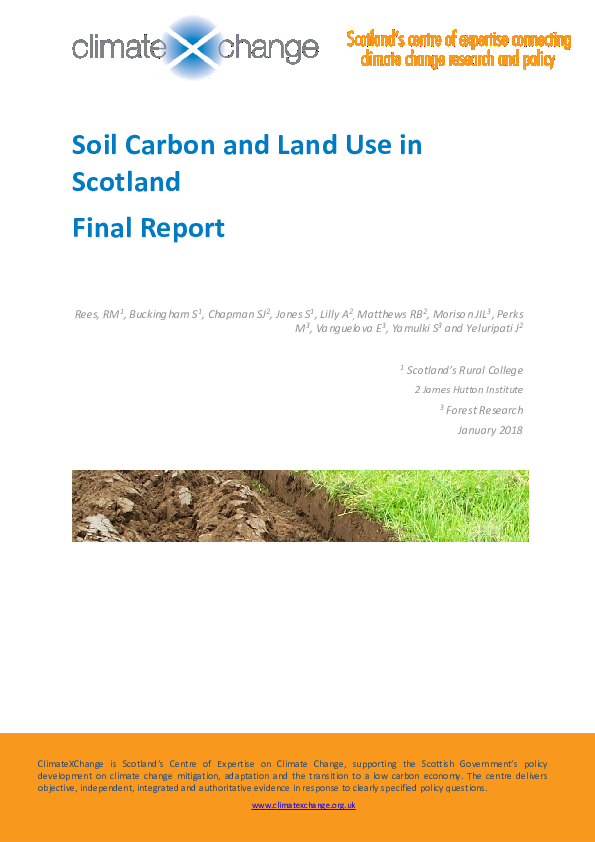 (PDF) Soil Carbon and Land Use in Scotland Final Report